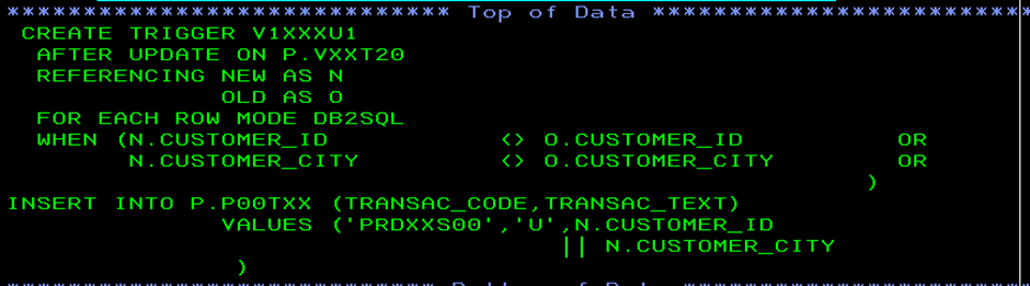 Understanding Triggers in DB2 – DBzTech-Technology Dossier
