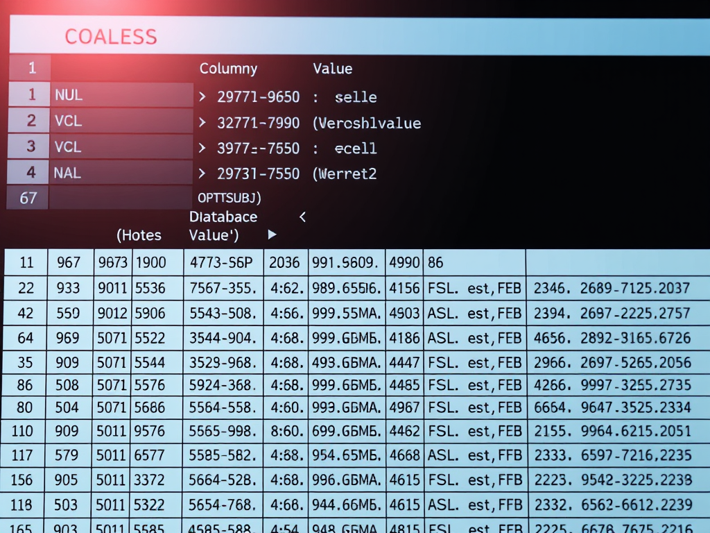 COALESCE function in DB2 . Alternative to NULL indicator variable in ...
