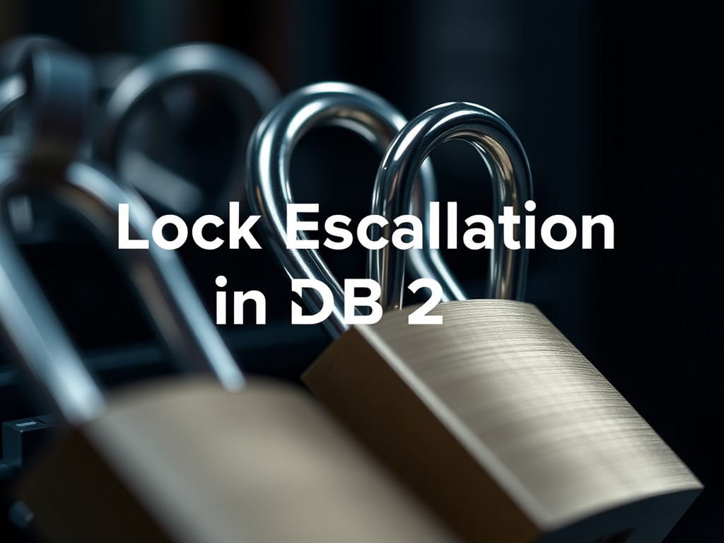 Lock Escalation in DB2 – DBzTech-Technology Dossier